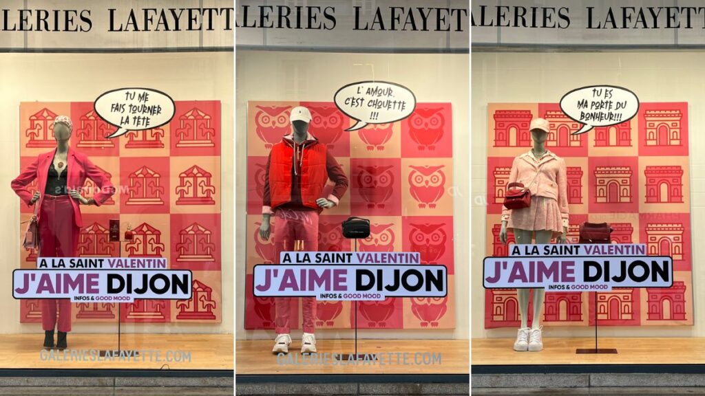 Saint-Valentin : participez au concours J'aime Dijon x Galeries Lafayette
