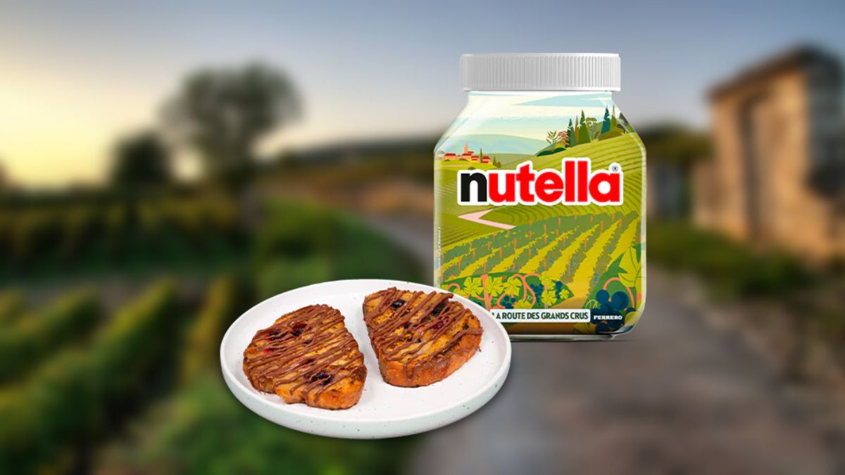 Des pots de Nutella aux couleurs de la route des Grands-Crus